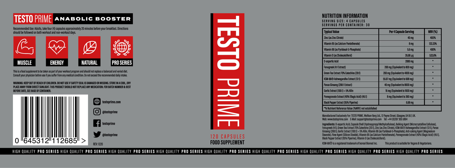 Testo Prime Review – A T-Booster That Helps You Feel Young And Strong ...